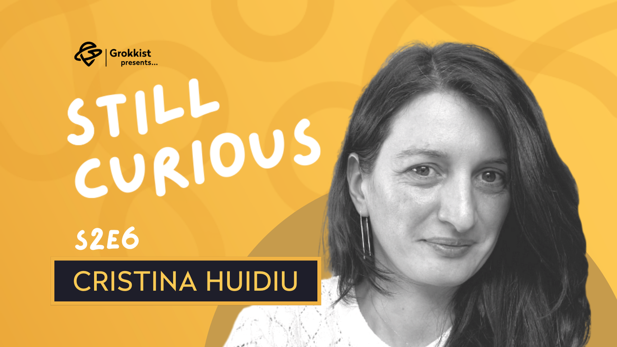 From hating math to being a data analyst - Cristina Huidiu | S2E6